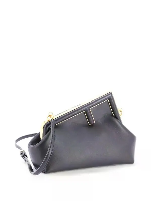 Fendi First Bag Leather Small Clutch Bag