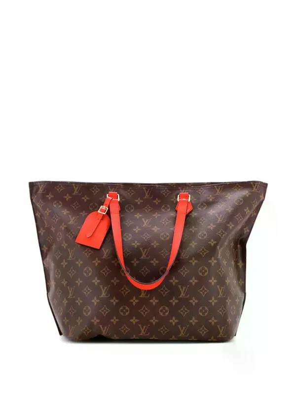 LOUIS VUITTON Monogram Canvas Mm Travel Bag - Brown