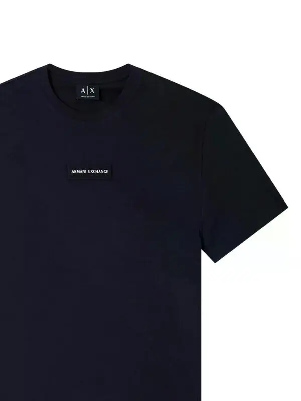 Armani Exchange Logo-patch T-shirt