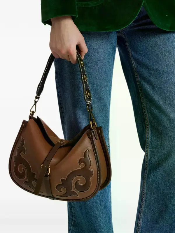 Etro Leather Bag Handle With Studs