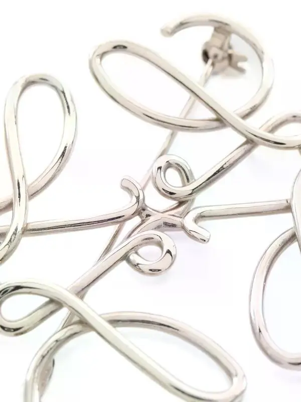 Loewe Anagram Brooch - Silver