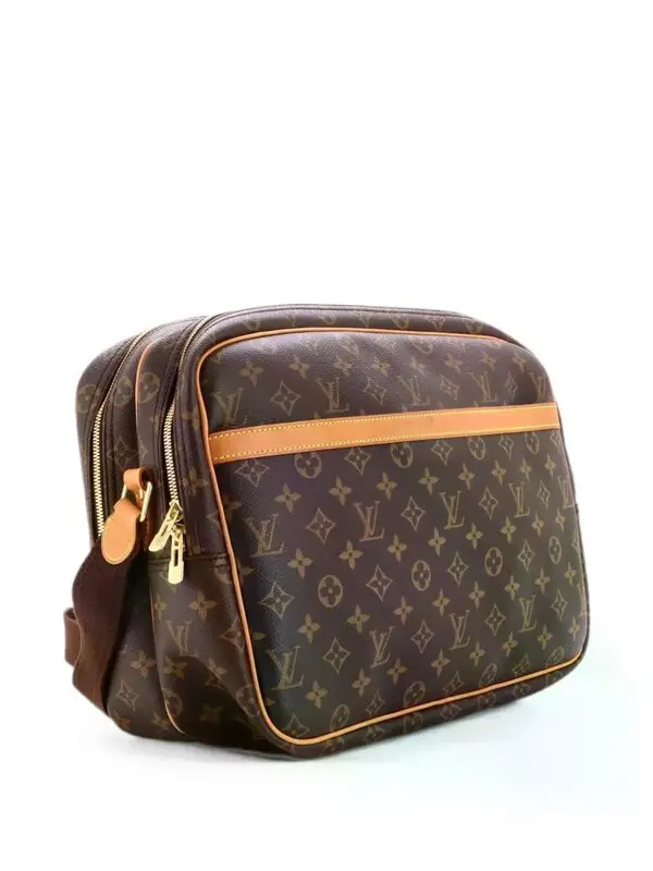 LOUIS VUITTON Reporter Bag Monogram Canvas Gm - Brown