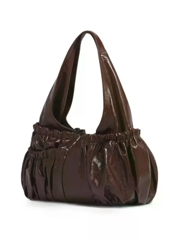 Marni Gathered Leather Bag