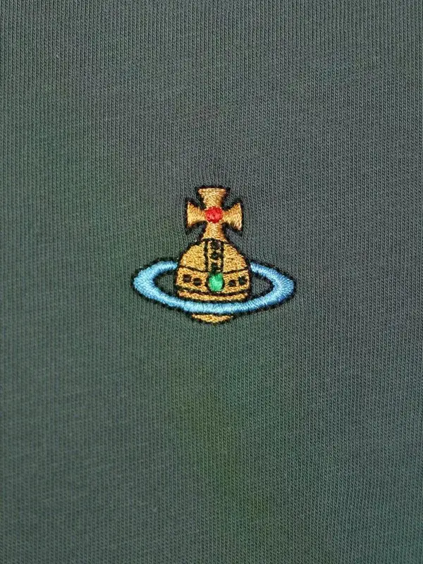 VIVIENNE WESTWOOD Orb-embroidered T-shirt