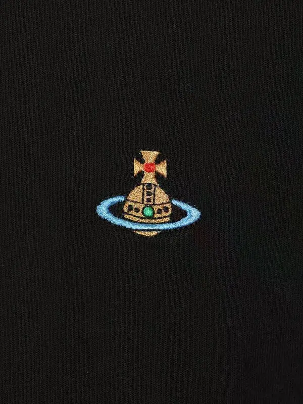 VIVIENNE WESTWOOD Orb-embroidered T-shirt