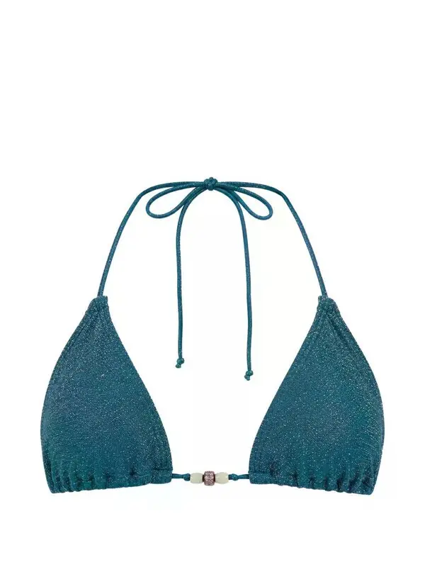 BOUND Ingrid Beaded Bikini Top - Blue