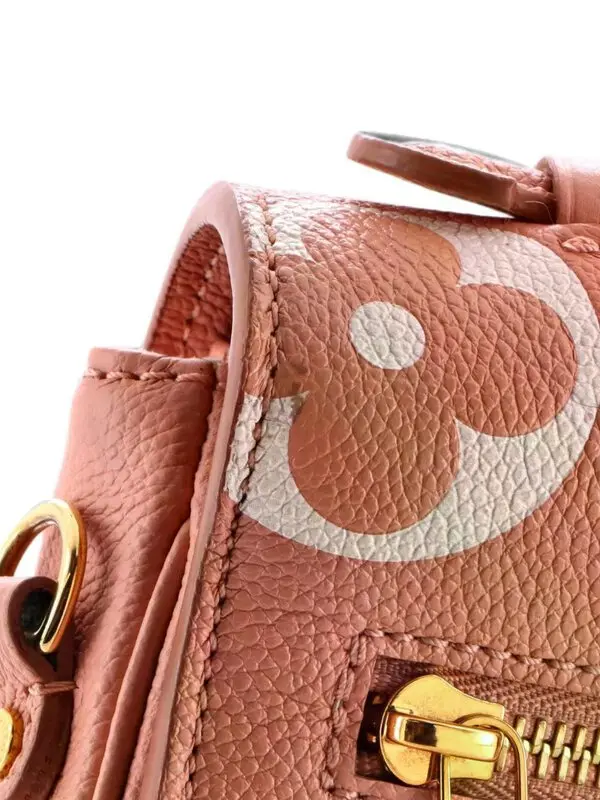 LOUIS VUITTON Pochette Metis Monogram Empreinte Giant Crossbody Bag - Pink