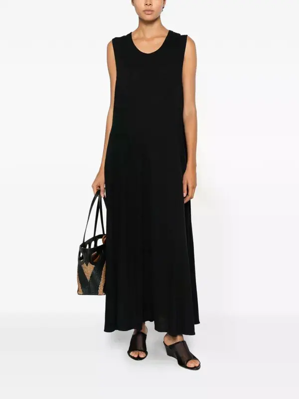 BY MALENE BIRGER Eliya Sleeveless Cotton Maxi Dress - Black