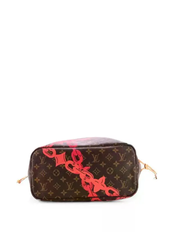 LOUIS VUITTON Monogram Canvas Mm Tote Bag - Brown