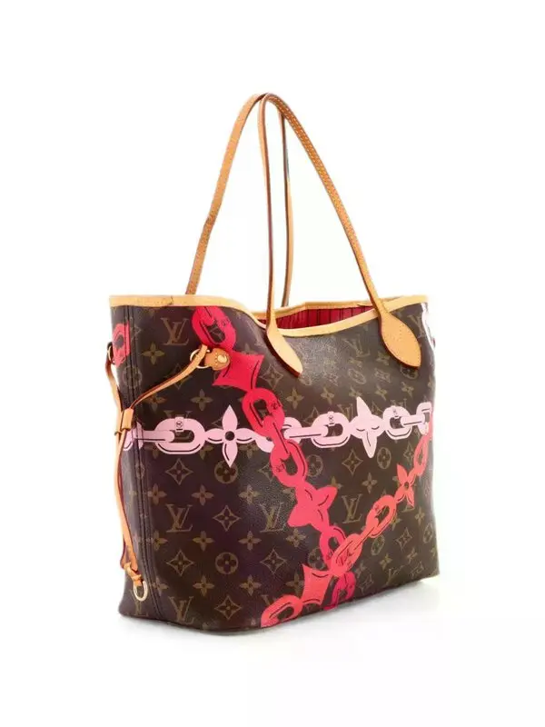 LOUIS VUITTON Monogram Canvas Mm Tote Bag - Brown