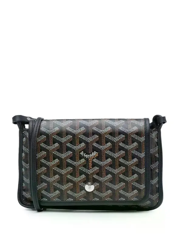 Goyard Ine Plumet Pocket Wallet Crossbody Bag - Black