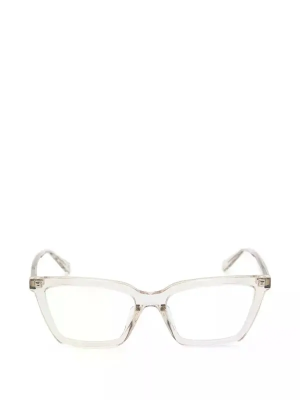 Saint Laurent Square-frame Glasses - White
