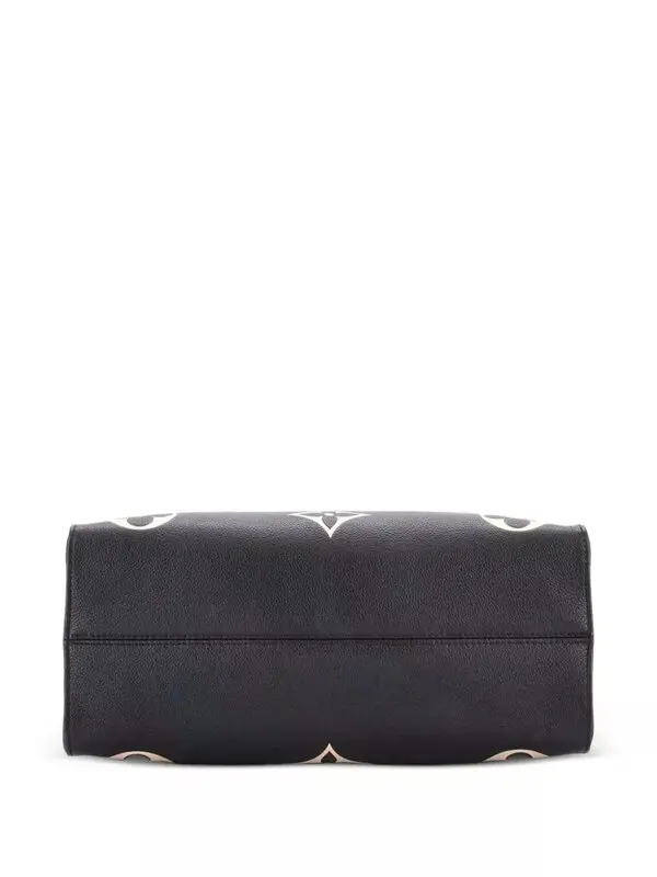 LOUIS VUITTON Monogram Empreinte Giant Onthego Mm Shoulder Bag - Black