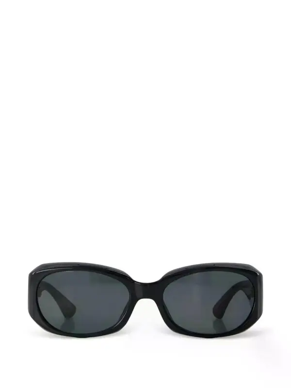 Saint Laurent Sl 868 Oval-frame Sunglasses - Black