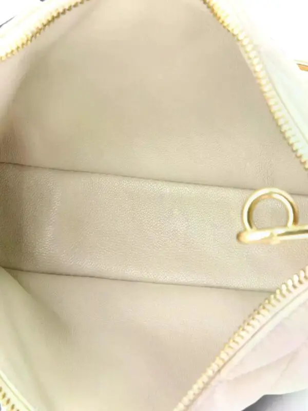 Burberry Rocking Horse Chain Pouch Quilted Leather Mini Shoulder Bag - Neutrals