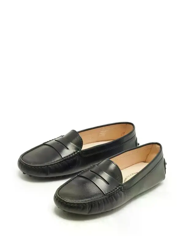 TOD'S Slip-on Loafers - Black
