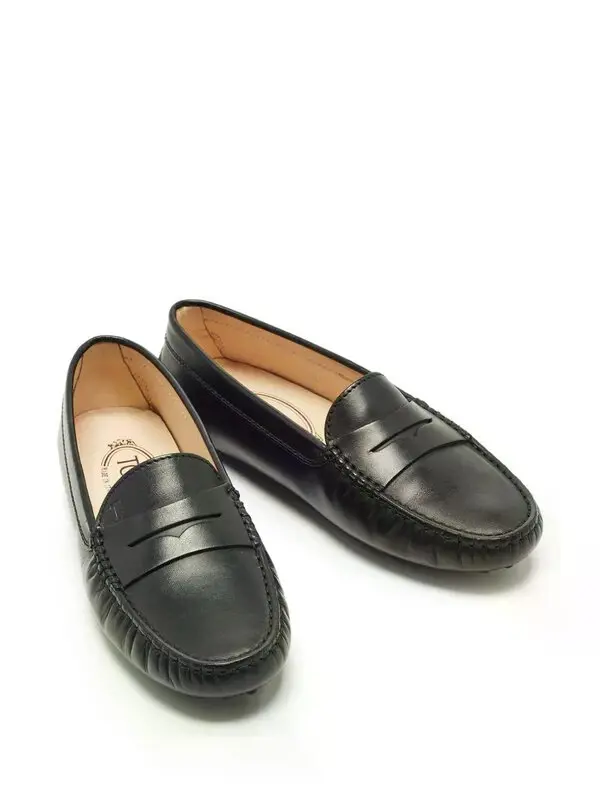 TOD'S Slip-on Loafers - Black
