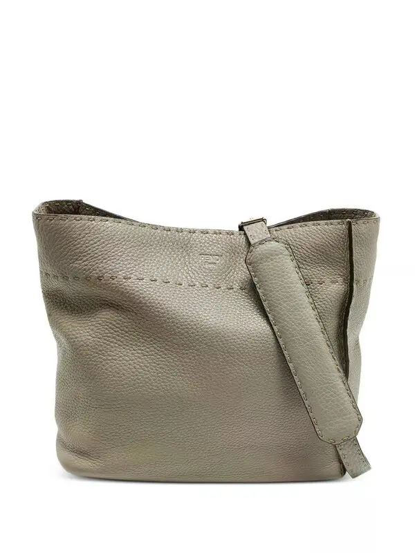 Fendi Selleria Bucket Bag - Grey