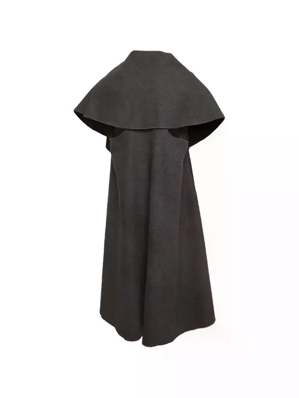 Max Mara Open-front Felt Cape