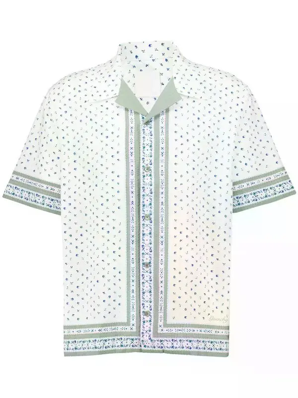 Givenchy Floral-print Shirt - White