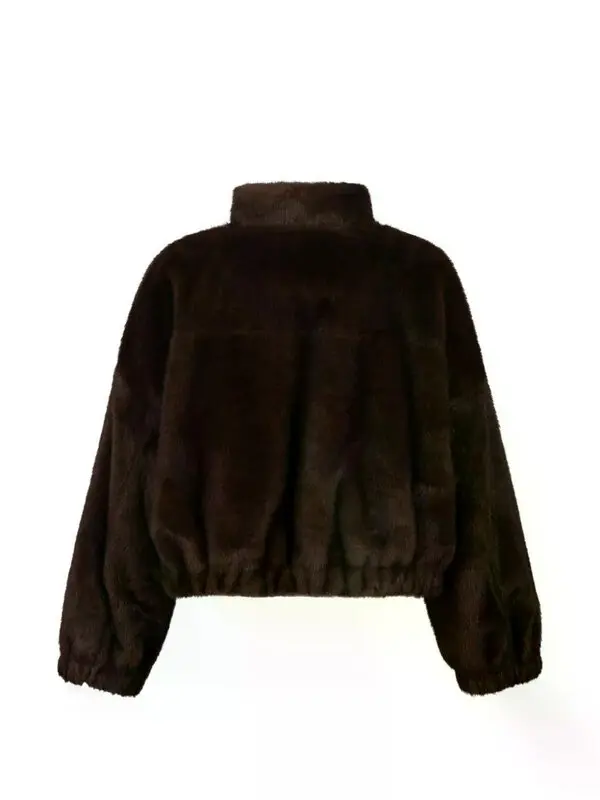 Max Mara Faux Fur Coat