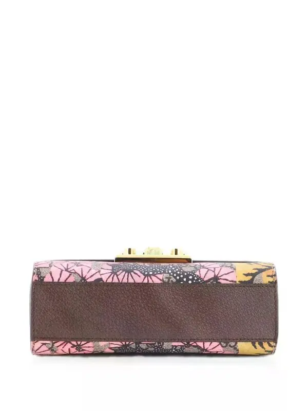 Gucci Padlock Bengal Print Gg Coated Canvas Small Shoulder Bag