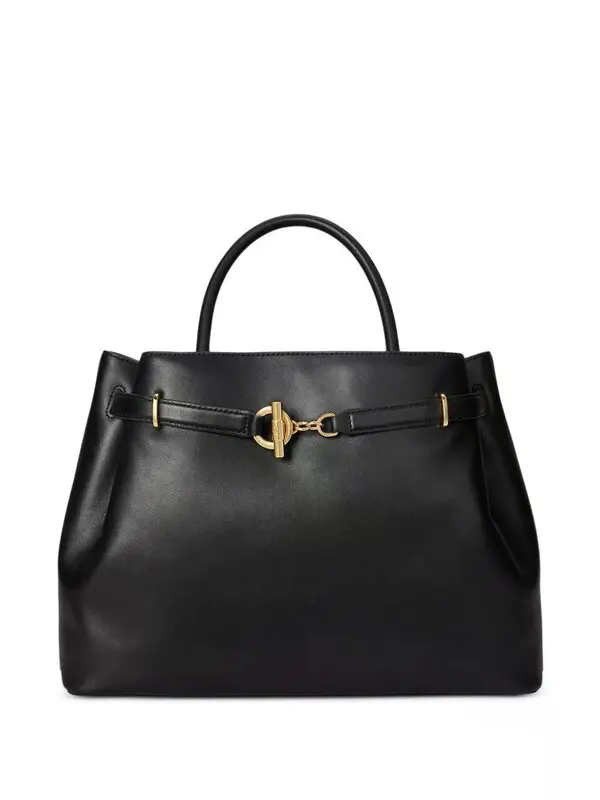 Ralph Lauren Blaike Leather Tote Bag - Black