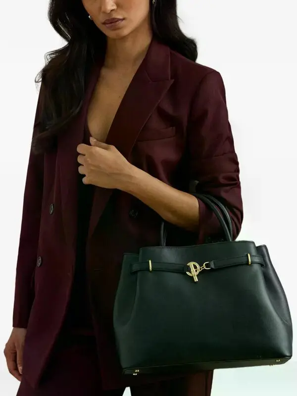 Ralph Lauren Blaike Leather Tote Bag