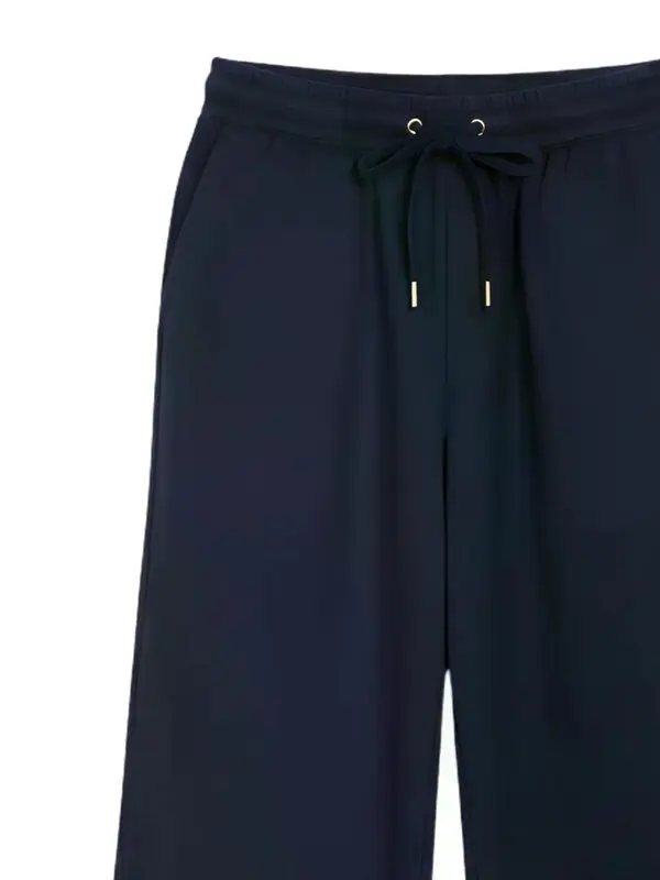OFLAB Cropped Wide-leg Trousers