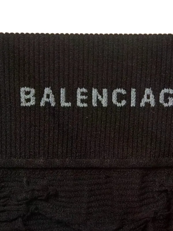 Balenciaga Logo-intarsia Leggings