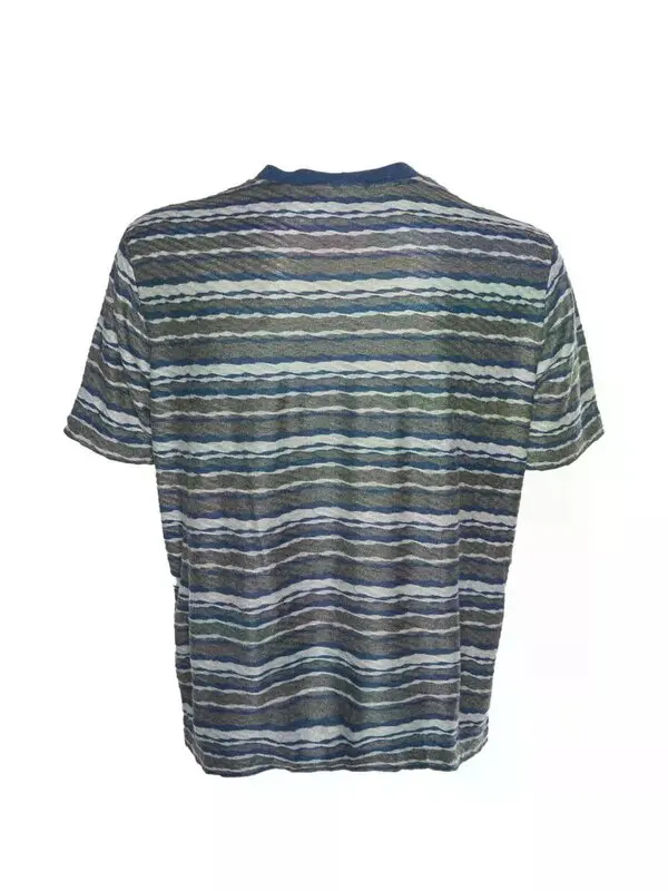 Giorgio Armani Striped Knit T-shirt
