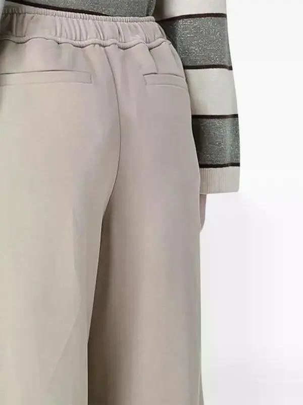 Brunello Cucinelli Drawstring Wide-leg Trousers