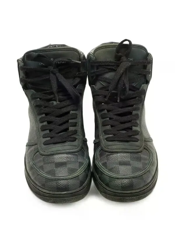 LOUIS VUITTON Rivoli Lace-up Leather Sneakers