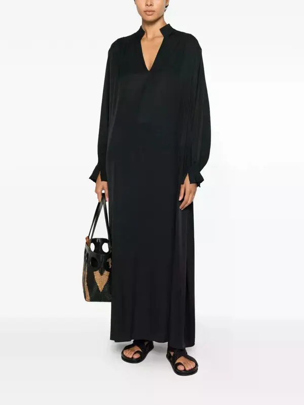 BY MALENE BIRGER Daylia V-neck Maxi Dress With Ruffled Cuffs