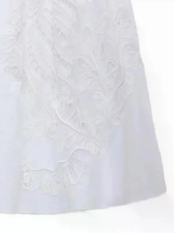 Dorothee Schumacher Embroidered Midi Skirt