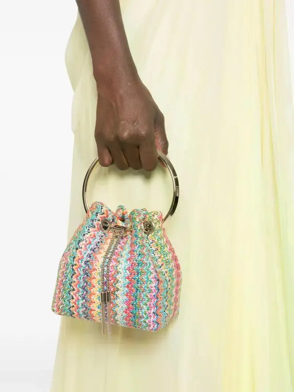 JIMMY CHOO Bon Bon Bucket Bag - Pink