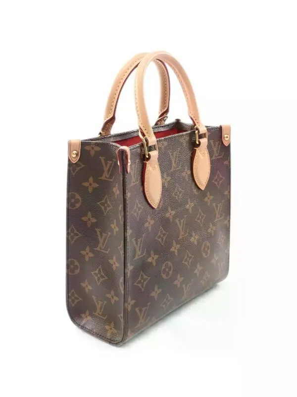 LOUIS VUITTON Monogram Sac Plat Bb Handbag