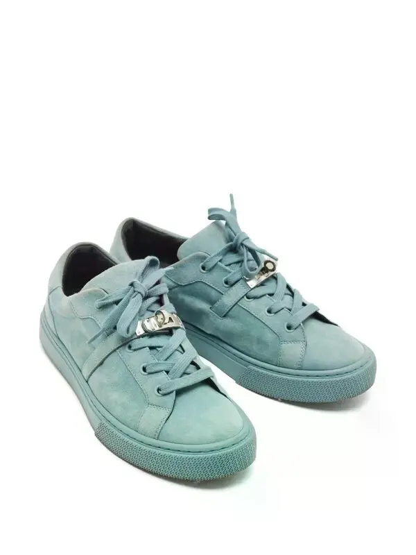 Hermès Low-top Sneakers With Buckle Detail