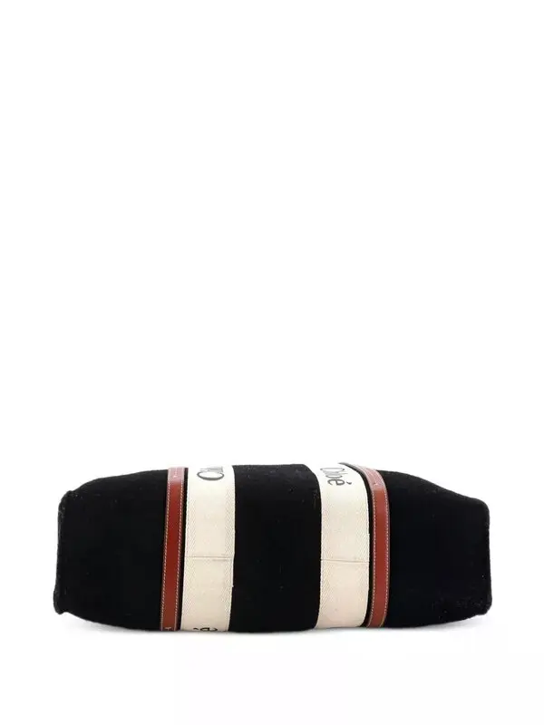 Chloé Woody Large Tote Bag - Black