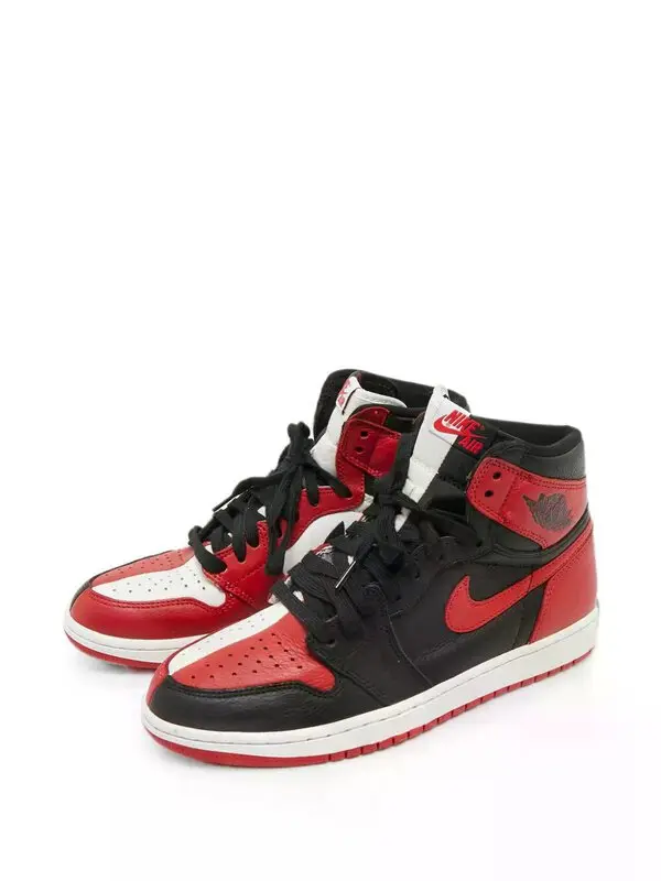 JORDAN Air 1 Retro Homage To Home Split-design Sneakers - Red