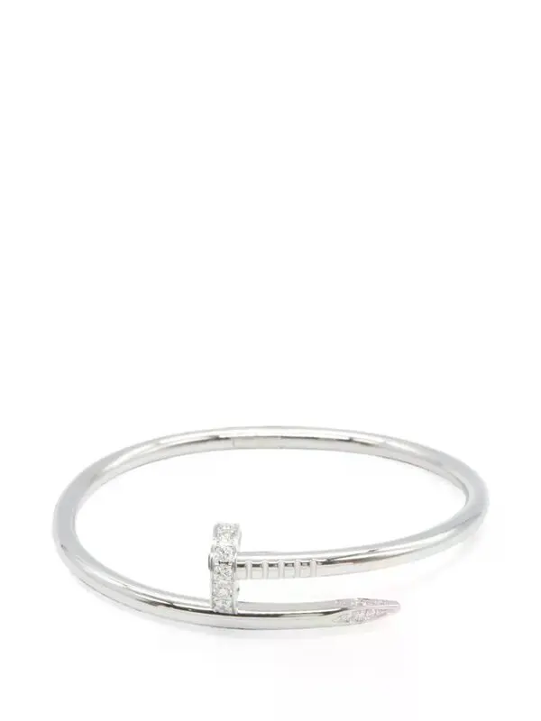 Cartier Juste Un Clou Diamond Bracelet - Silver
