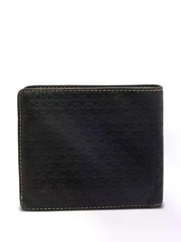 Carolina Herrera Monogram Bifold Wallet - Brown