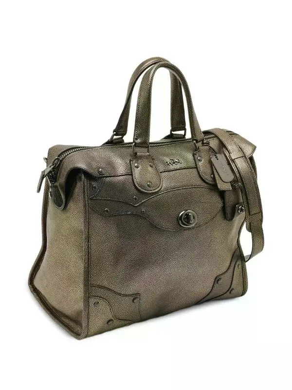 COACH Mini Ryder 33 Leather Tote Bag