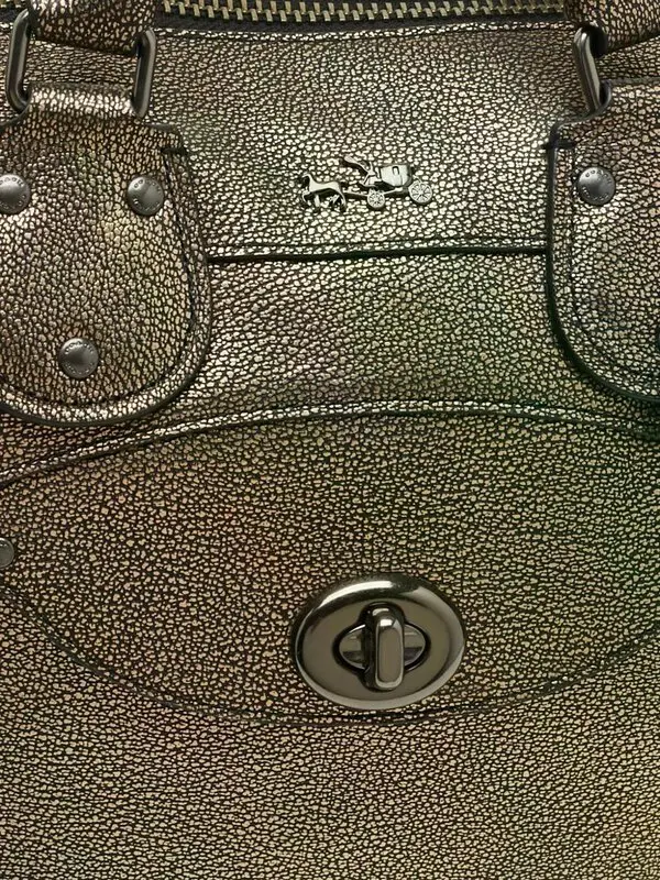 COACH Mini Ryder 33 Leather Tote Bag