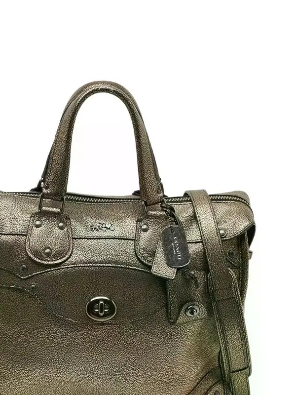 COACH Mini Ryder 33 Leather Tote Bag
