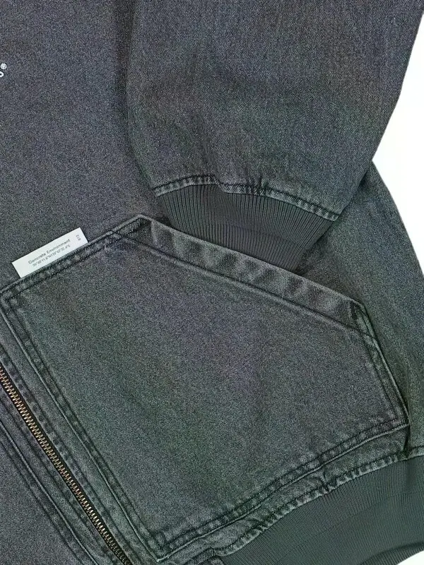 WTAPS Zip-up Denim Hoodie