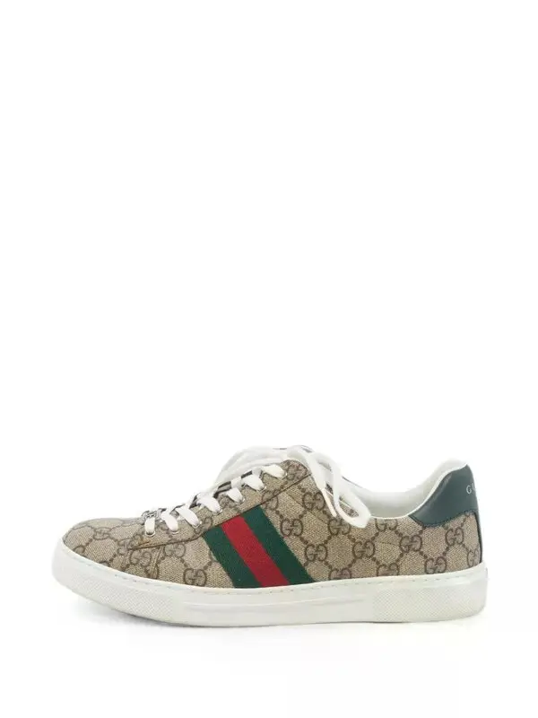 Gucci Ace Sneakers With Web Stripe Detail