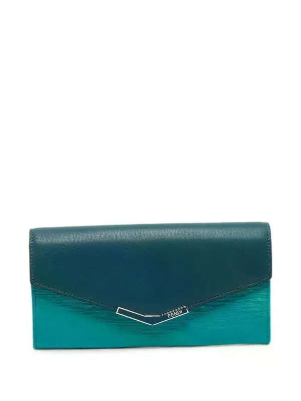 Fendi 2jours Continental Wallet - Blue