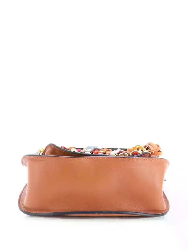 Chloé Multicolor Fringe Hudson Shoulder Bag