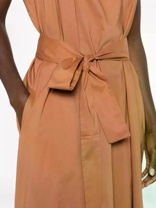 MOUTAKI Sleeveless V-neck Maxi Dress